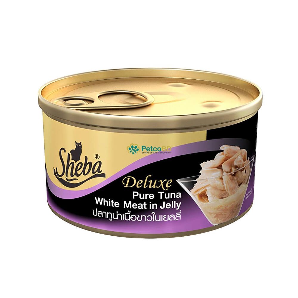 Sheba Tuna Fillet in Jelly 85 gram - Petco BD