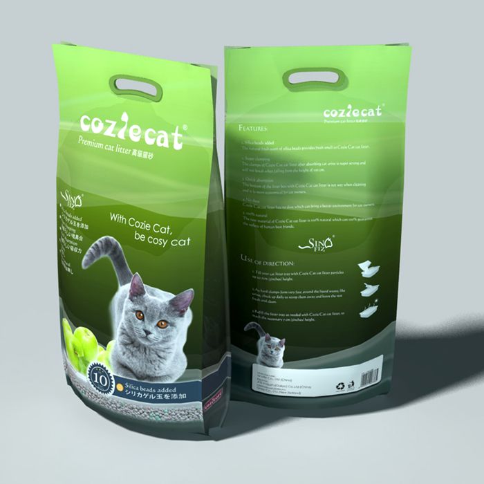 CozieCat Cat Litter Apple Flavor Added with Silica Beads - Petco BD