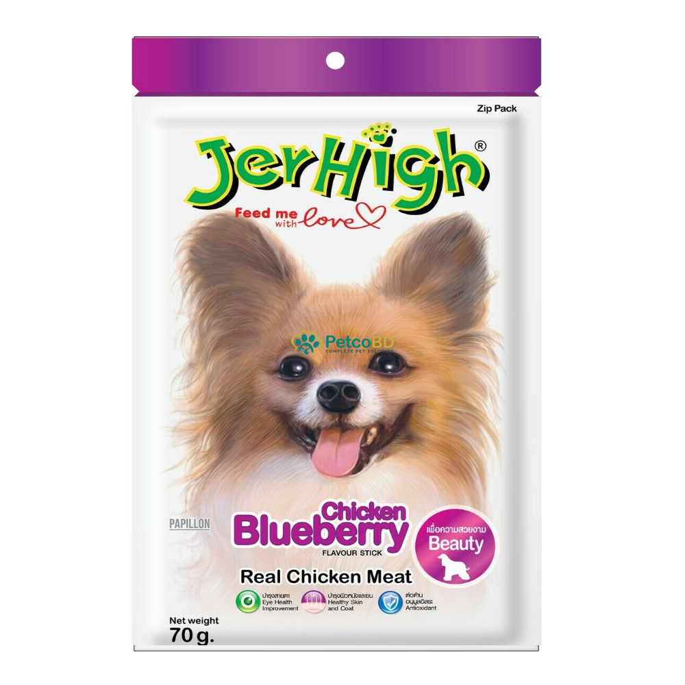 Jerhigh Chicken Blueberry 70g - Petco BD