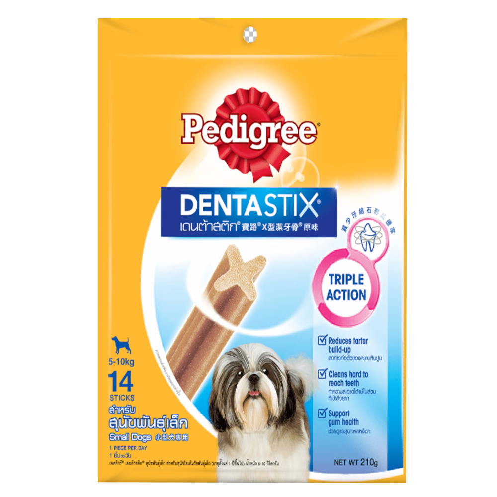 Pedigree Dentastix Triple Action ( 14 Sticks ) 210g - Petco BD