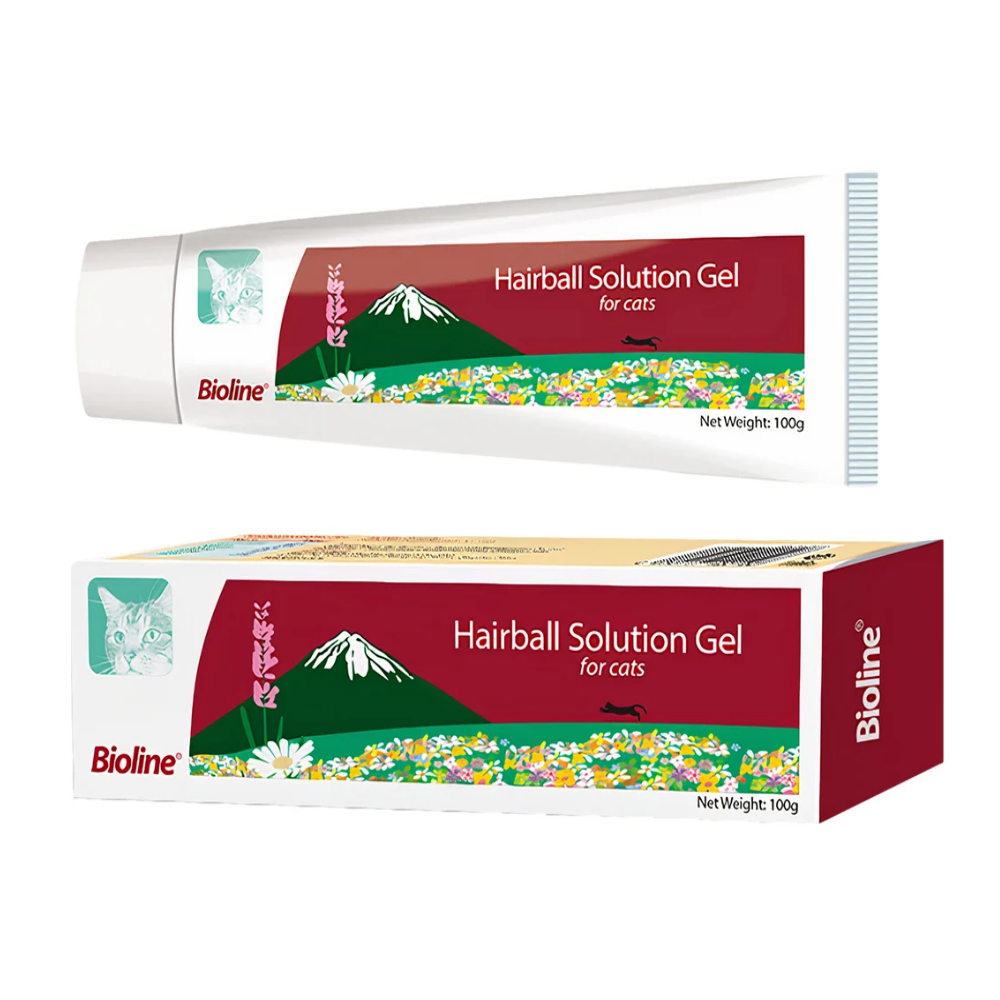 Bioline Hairball Solution For Cats 100g - Petco BD
