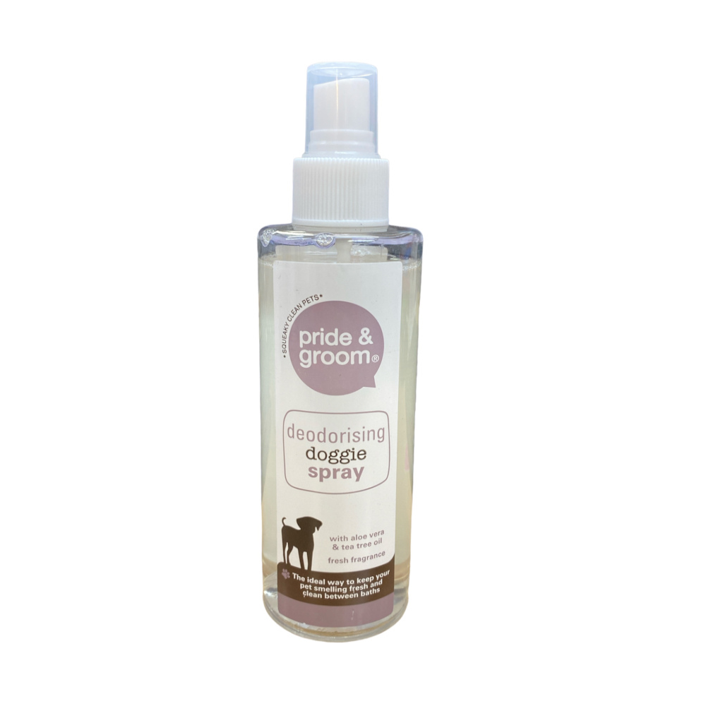 Pride & Groom Deodorising Doggie Spray - 200ml - Petco BD
