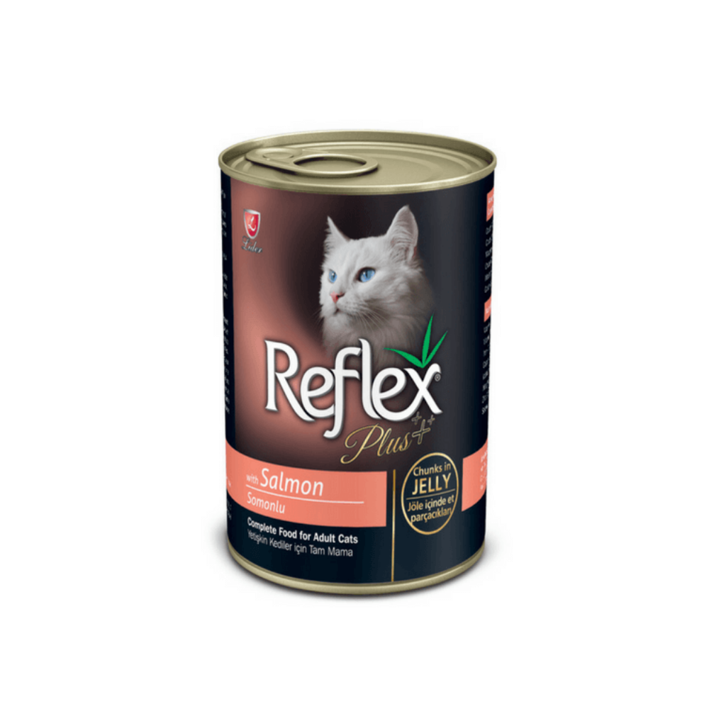 Reflex Plus Adult Cat Can Food with Salmon 400gm - Petco BD