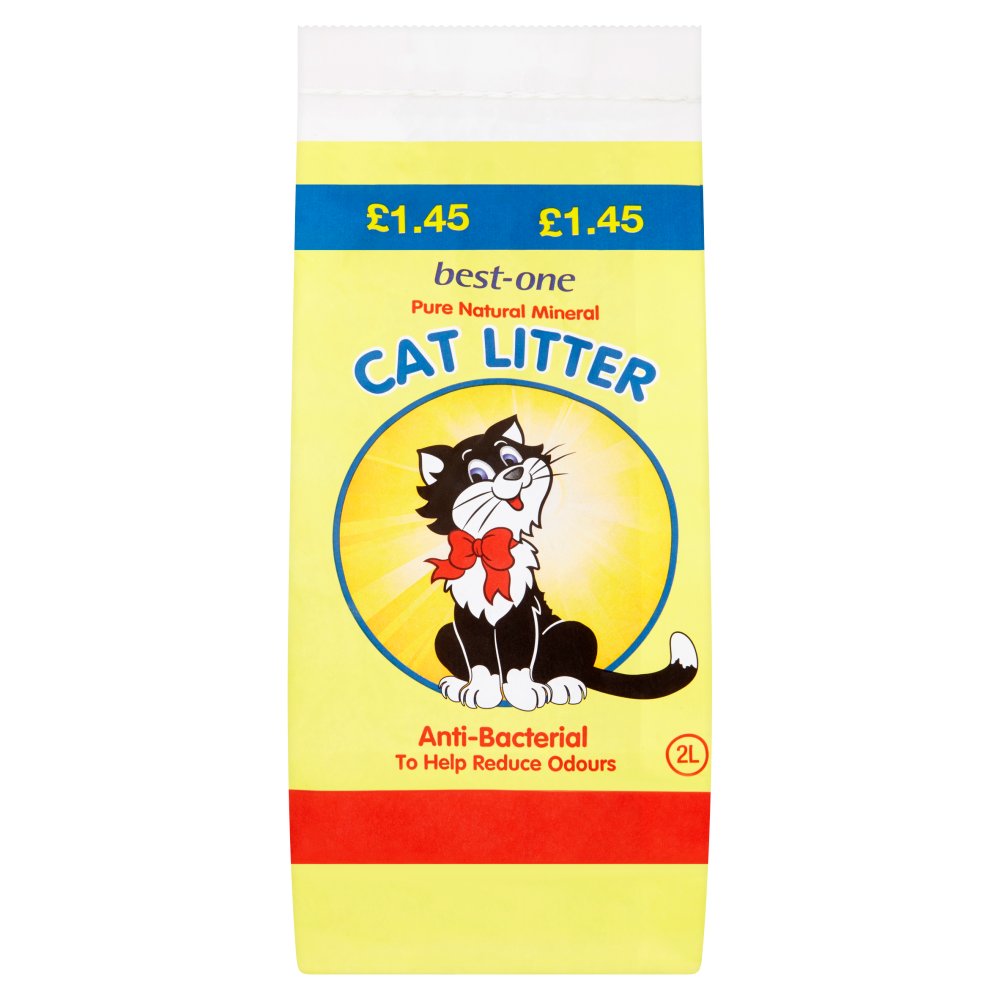 Best one Pure Narural Mineral Cat litter anti Bacterial 2L - Petco BD