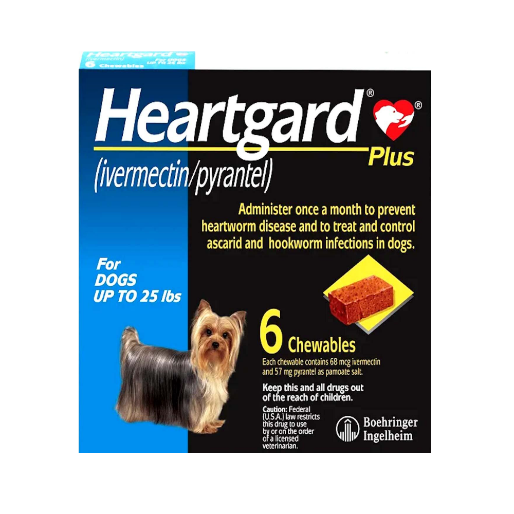Heartgard Plus For Dogs Up To 25 lbs - Petco BD