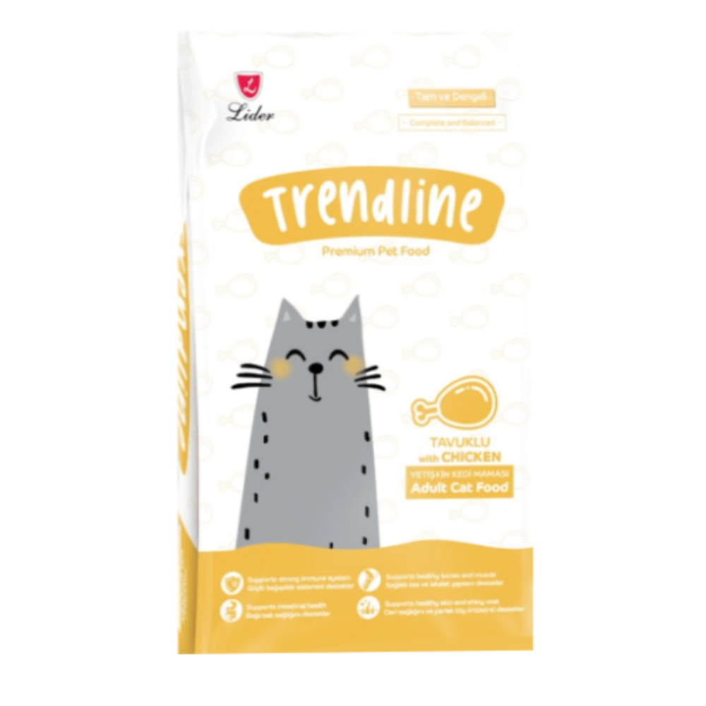 Trendline Chicken Adult Cat Food 1kg - Petco BD