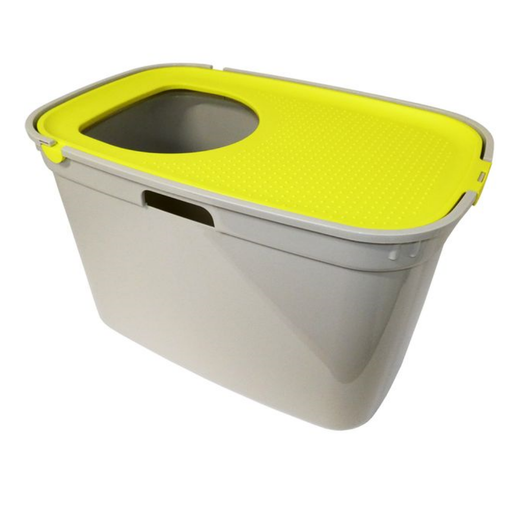 Top Cat Warm Gray Litter Box (Ag-50) - Petco BD