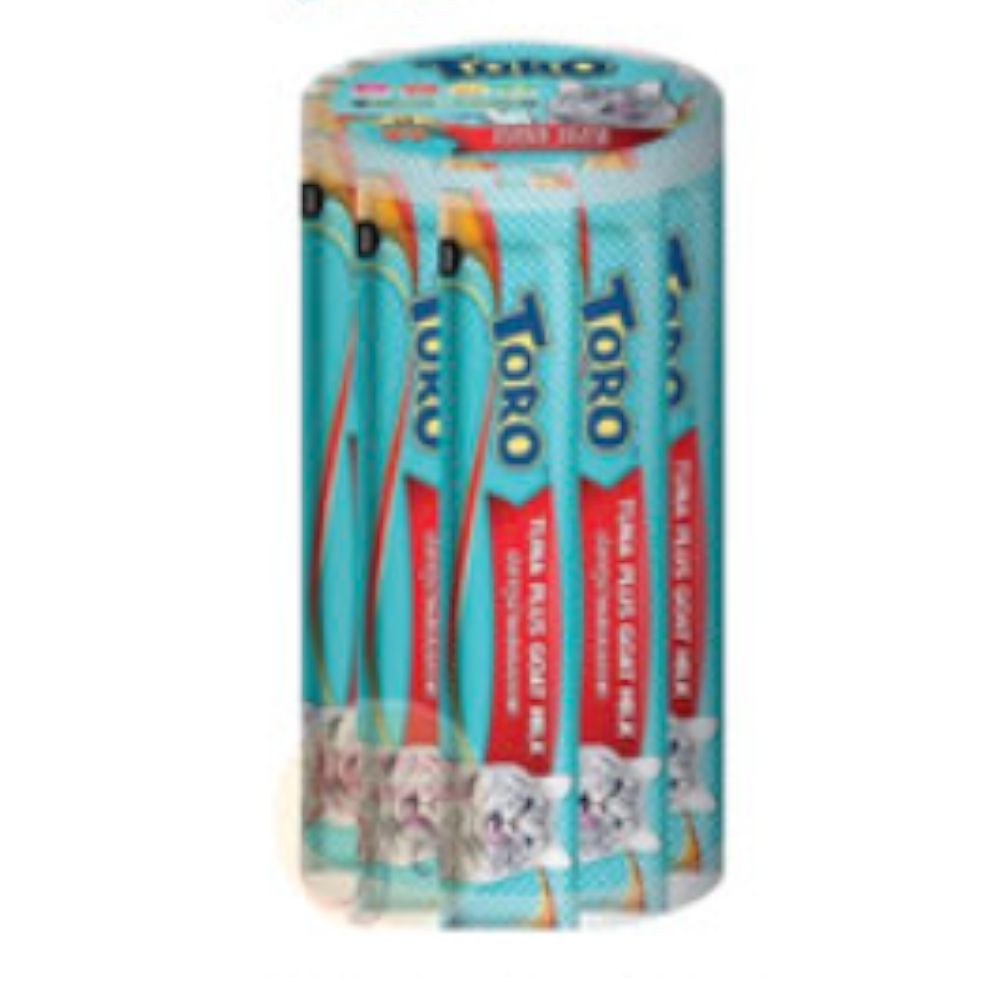 Toro Cat Creamy Treat Tuna Plus Goat Milk (15gx 36pcs) - Petco BD