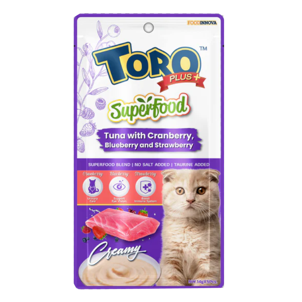 Toro Plus Superfood Tuna With Cranberry , Blueberry & Strawberry ...
