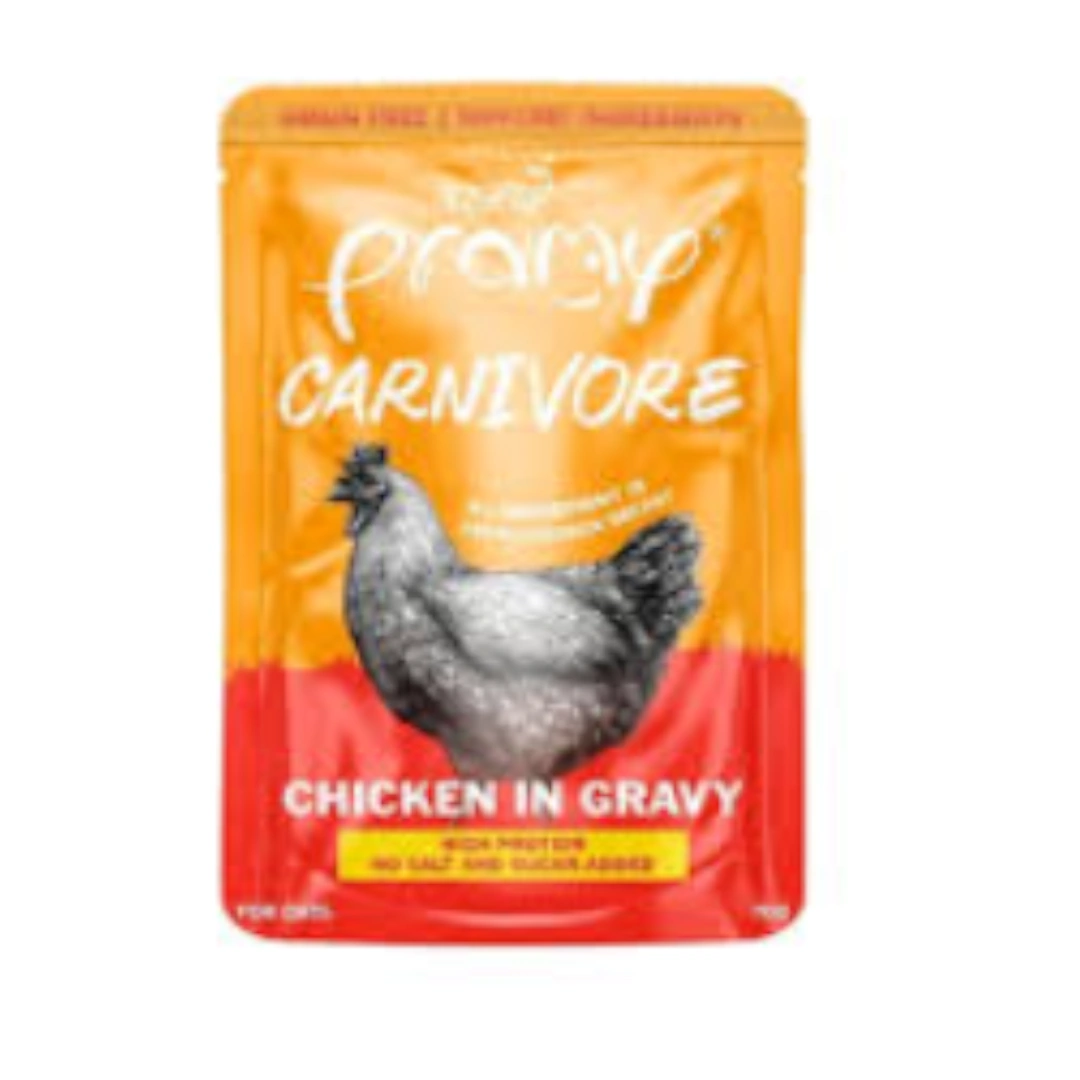 Pramy Cat Pouch Chicken In Gravy 70g - Petco BD