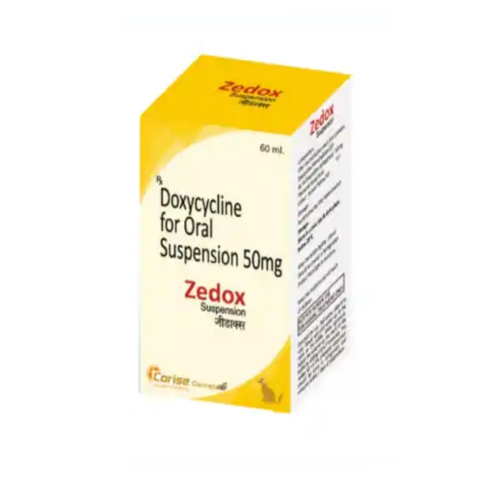 Doxycycline For Oral Suspension 50mg Zedox Suspension - Petco BD