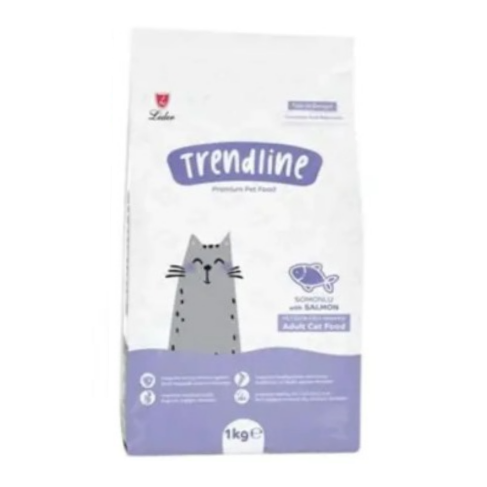 Trendline Salmon Adult Cat Food 1kg - Petco BD